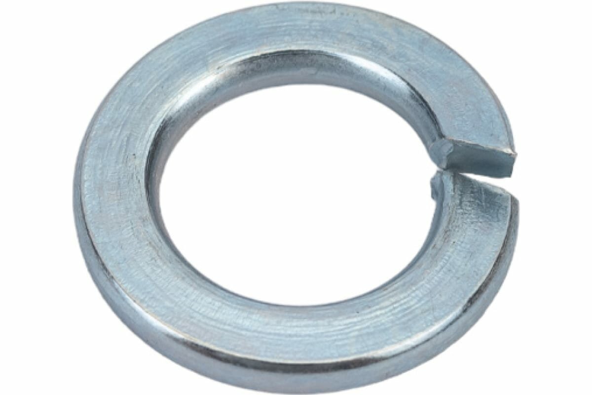 Стройбат DIN 127 пружинная оцинкованная шайба 12 мм, стандартная серия, набор 100 шт