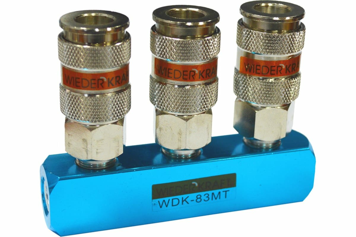 WIEDERKRAFT Разветвитель пневматический WDK-83MT