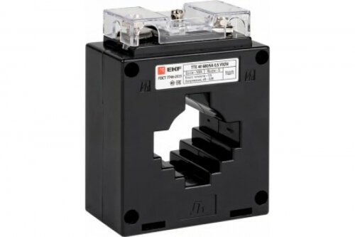 Трансформатор тока Ekf ТТЕ 40 500/5А кл. точн. 0.5S PROxima, tte-40-500-0.5S/tc-40-500-0.5S