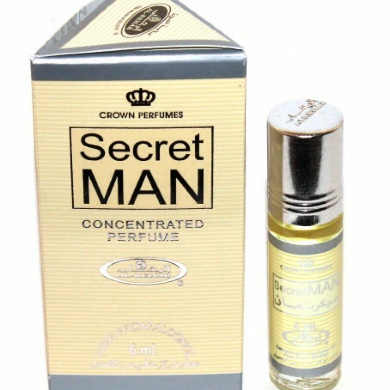 Al-Rehab Concentrated Perfume SECRET MAN (Мужские масляные арабские духи секрет МЭН, Аль-Рехаб), 6 мл.