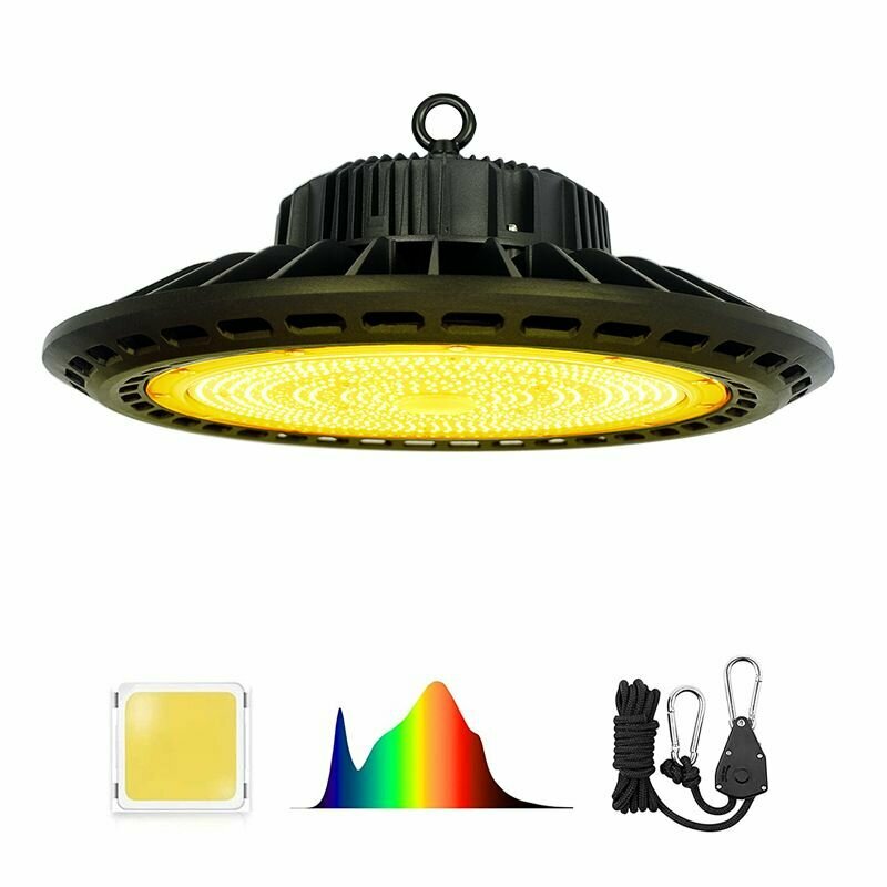 Лампа для растений Фитолампа 200 Вт полный спектр 660 нм 3000К 5000К