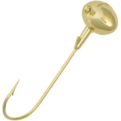 Джиггер для рыбалки Eagle Claw Football № 1/0 10,5g золото, (упк. 10шт.)