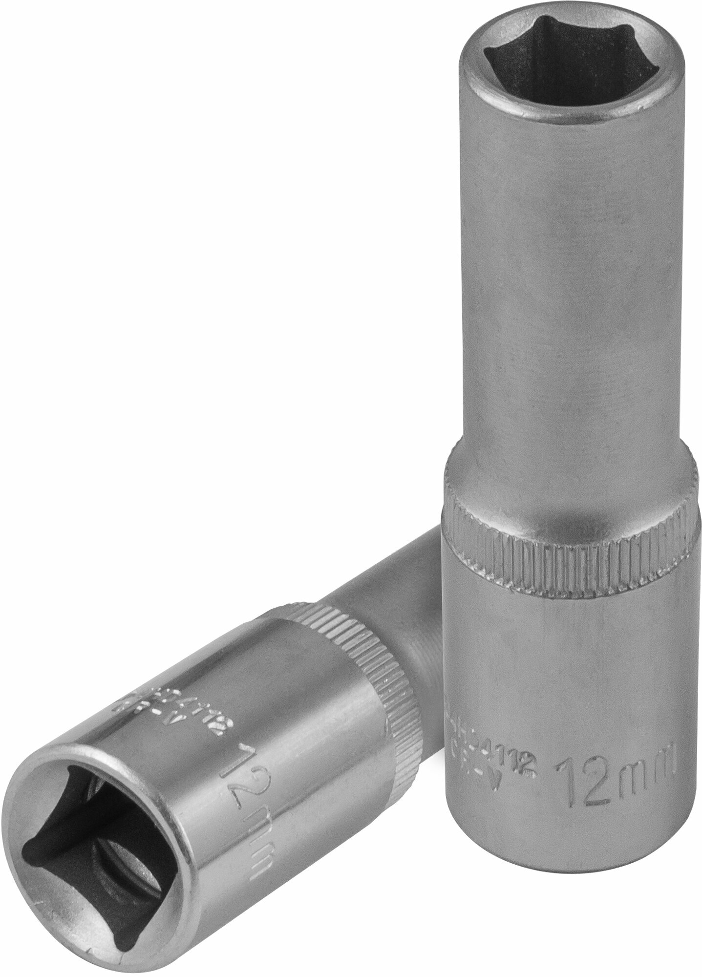 Головка торцевая глубокая 1/2"DR, 12 мм, S04HD4112, Jonnesway