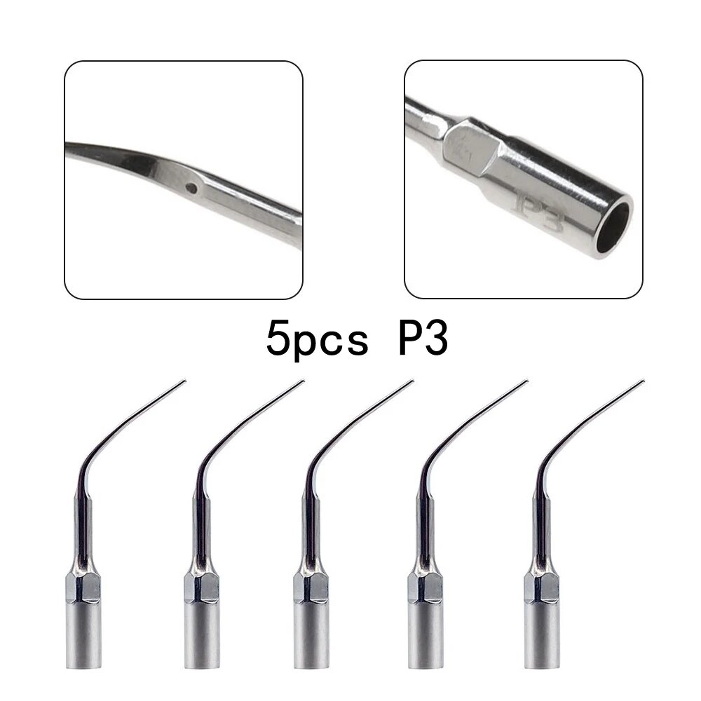 5 шт, наконечники для ультразвукового скалера EMS Woodpecker P3