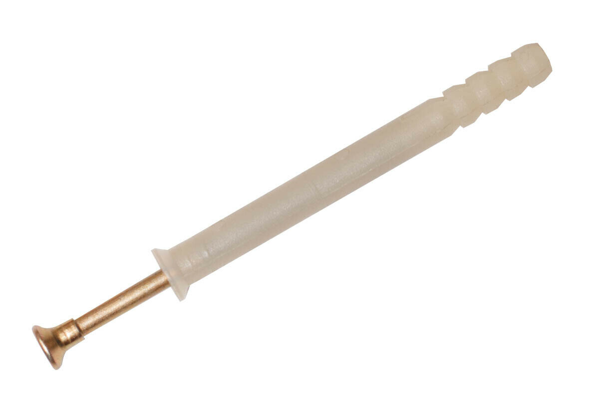 Дюбель-гвоздь STARFIX SMC3-38256-100 6х80 мм нейлон потай 100 шт в карт. упаковке