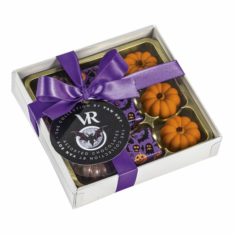 Набор Van Roy из 9 шоколадных конфет на Хэллоуин, 110г