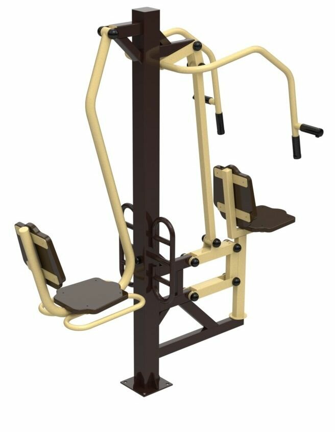 Тренажер уличный Жим ногами + Жим от груди Air Gym YT91