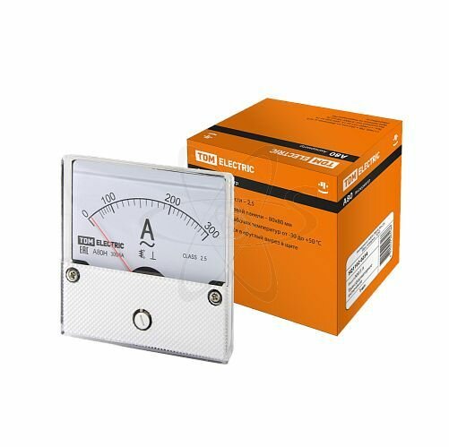 Амперметр А80 300А/5А-2,5 (без поверки), TDM