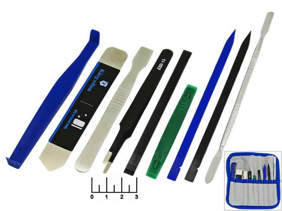 Набор для открывания корпусов (9 предметов) KS-60119