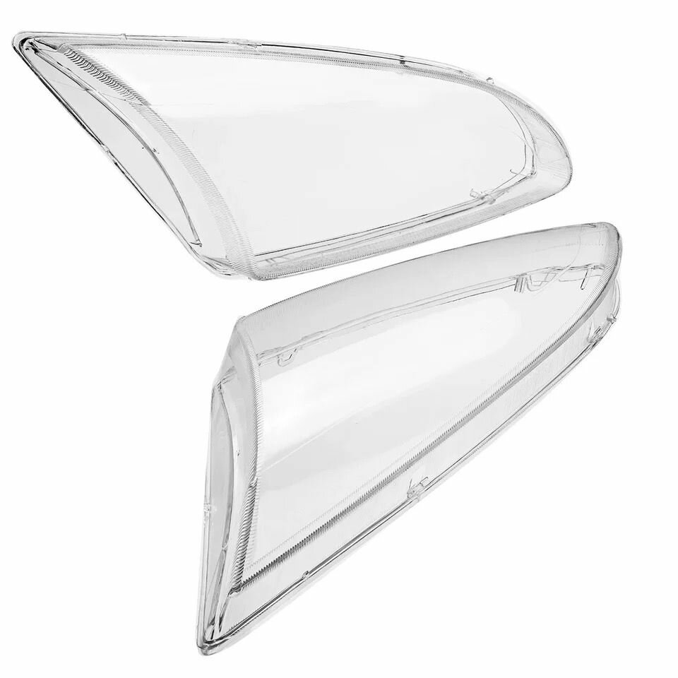 Стекла фар для Ford Focus 2 дорест. 2005-2008 (Комплект 2шт), стекла фар для Форд Фокус 2