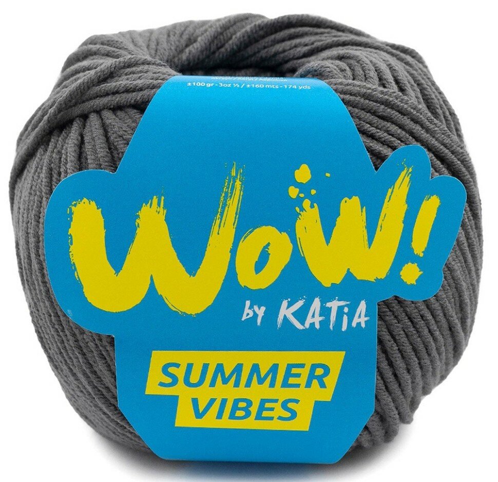 Пряжа #1334.82 Wow - Summer Vibes 100 г 160 м Katia