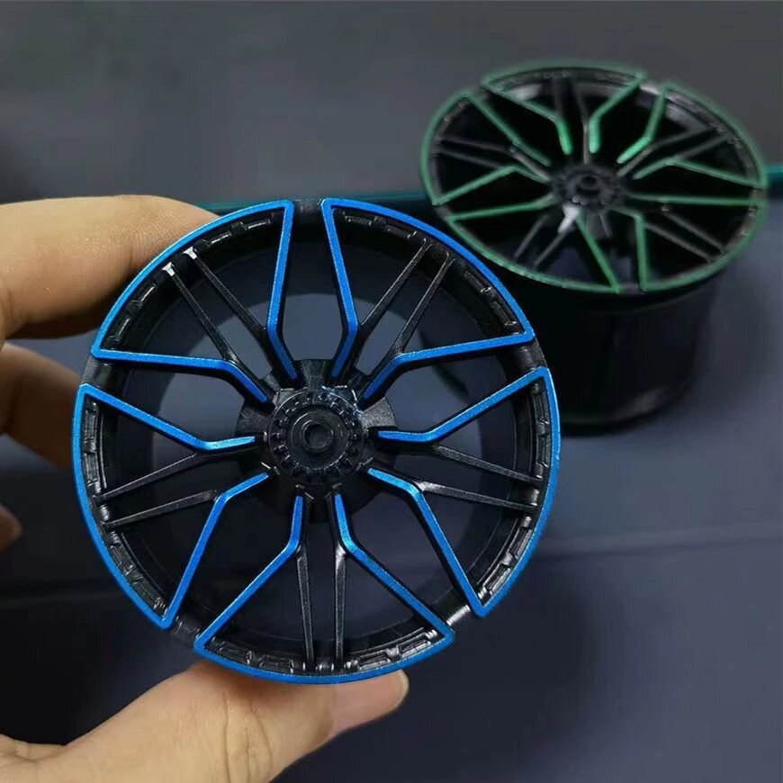 Пластиковые колёса Hud 68577 для Lego Technic 1:8 with michlin Tyre, 4 hud