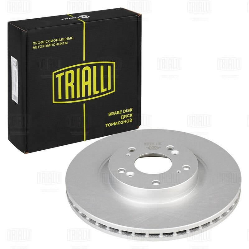 Диск тормозной передний Trialli DF 263911 для а/м Honda Civic VIII (06-), CR-V (02-), d 300 мм