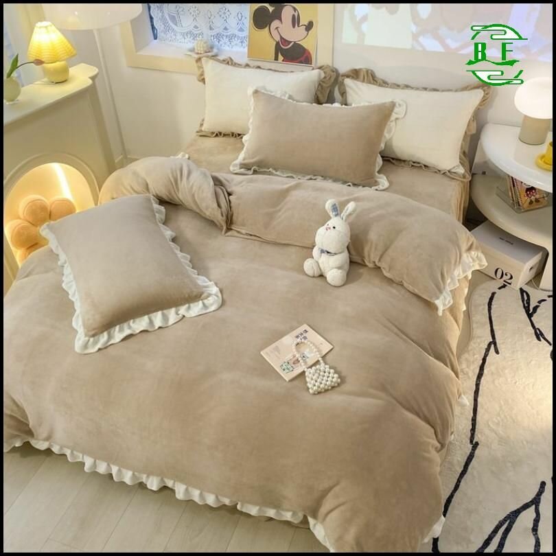 Чехол для одеяла из четырех частей, размер 150*200cm, Подходит для кровати 1,2 м-BF