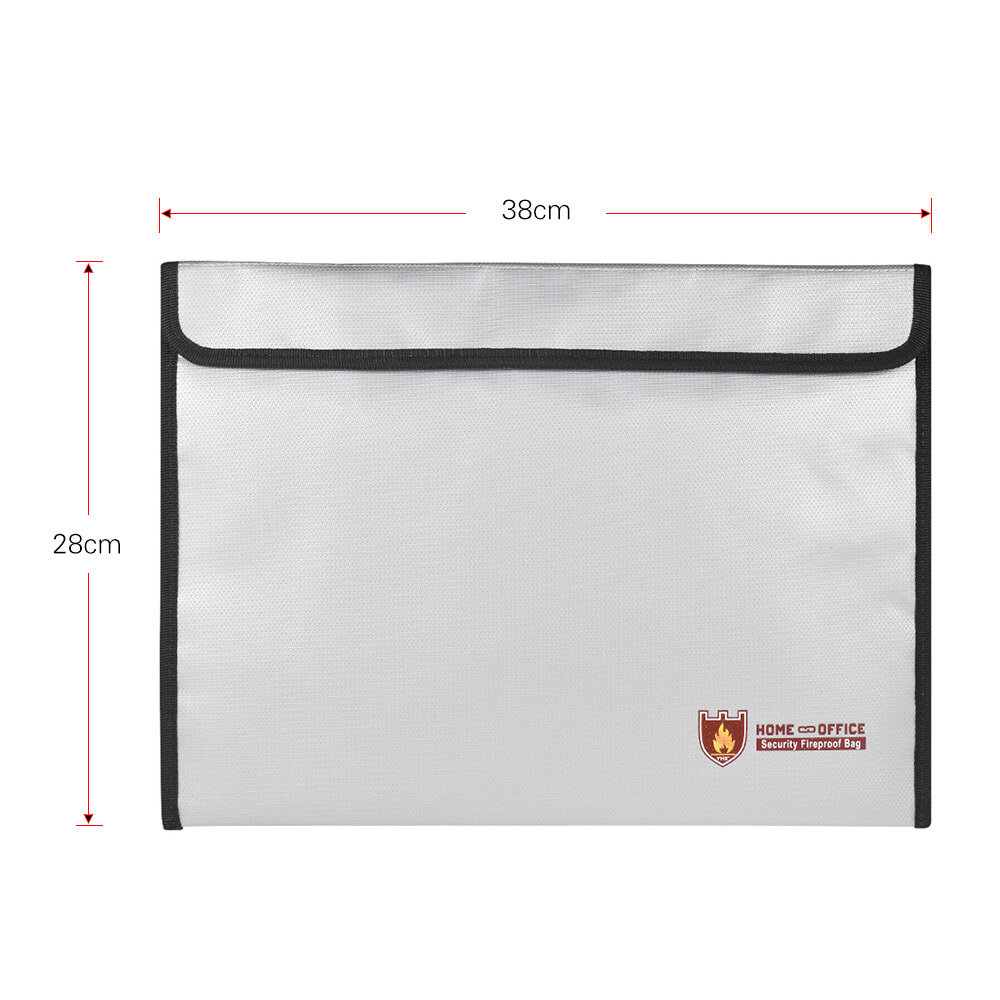 Огнестойкий силиконовый чехол для документов, держатель для папок-файлов, органайзер для безопасного хранения денег, паспортов, ювелирных изделий, наличных и банковских карт.
