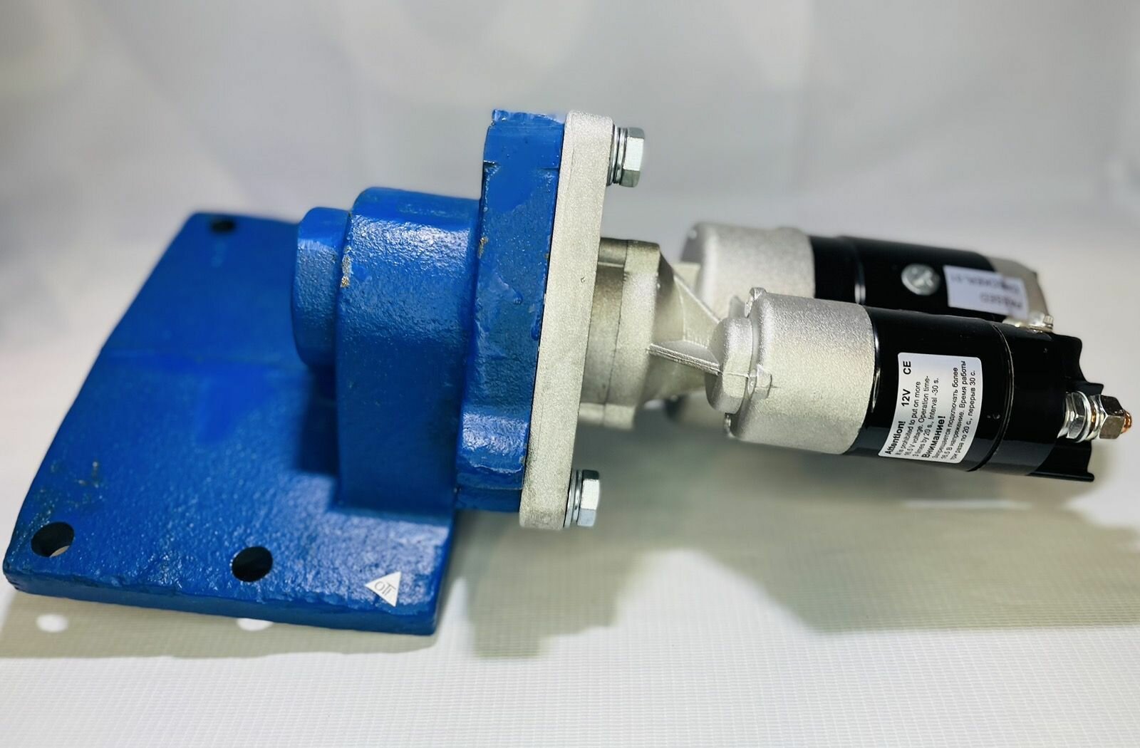 Koмплeкт пеpeoборудования с ПД-10 нa стaртep ЮМЗ, МТЗ, (плита ПДМ +стартер 3,2 кВт )