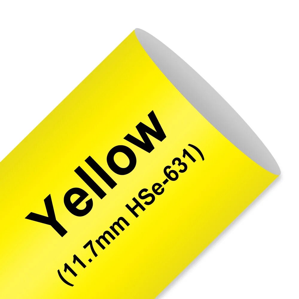 Термоусадочная лента MarkField для принтеров Brother 11.7 Yellow Tube