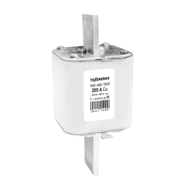 Плавкая вставка ПН2 400/355А медь PN2-400-355Cu