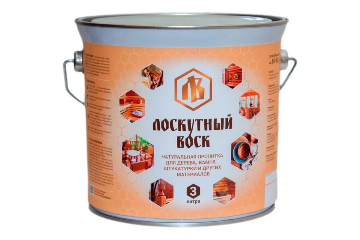 Лоскутный воск , 3л лв0300