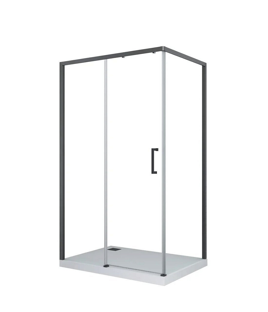 Душевой уголок CeruttiSpa Vito110B-L левый