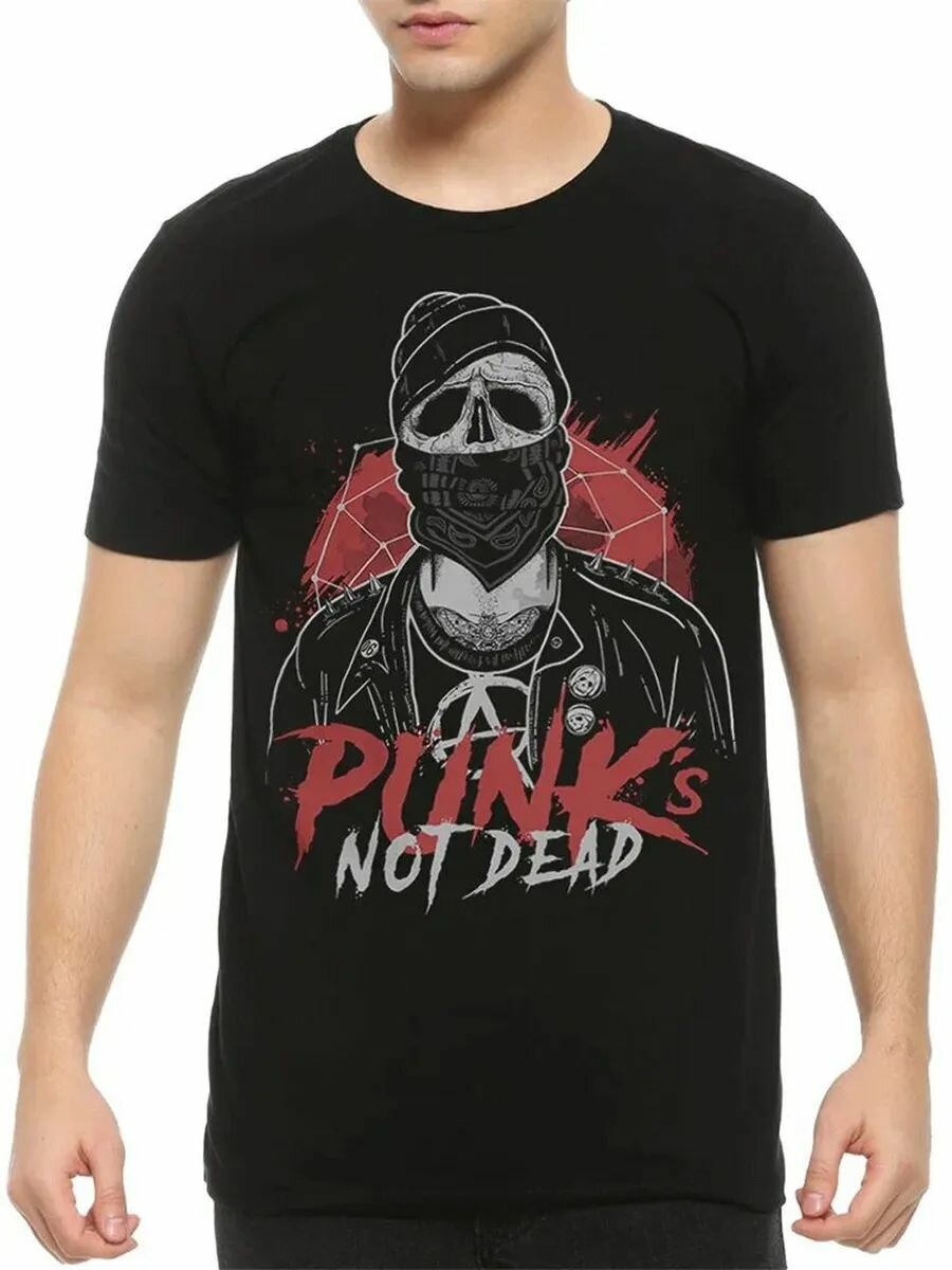 Футболка Punks not Dead / Панк / Мужская