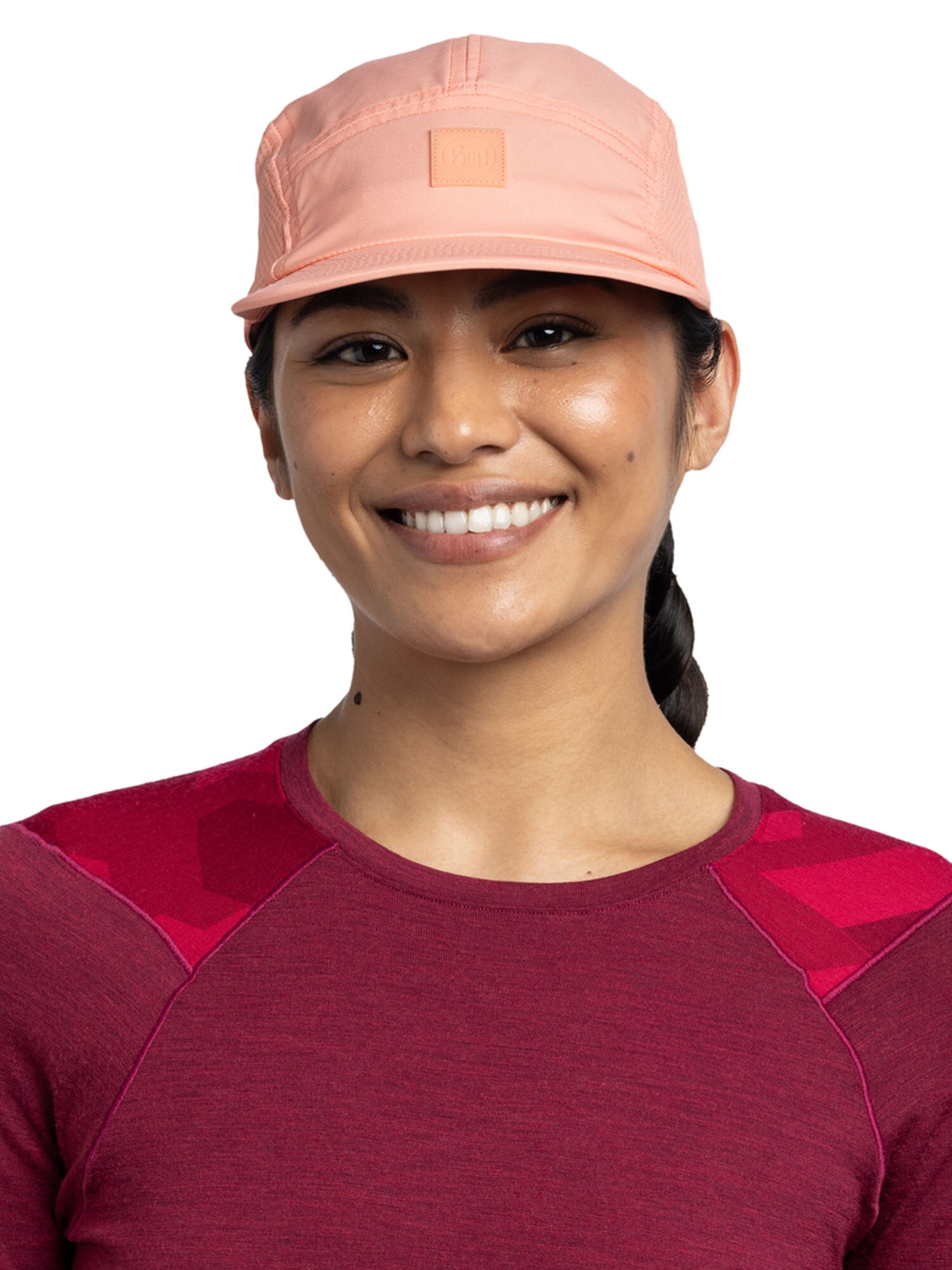 Кепка Buff 5 panel go для взрослых и детей, размер L, оранжевый — фото 1