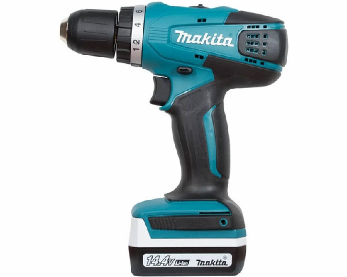 Шуруповерт Makita DF347DWE 14.4В, 2х1.5Ач