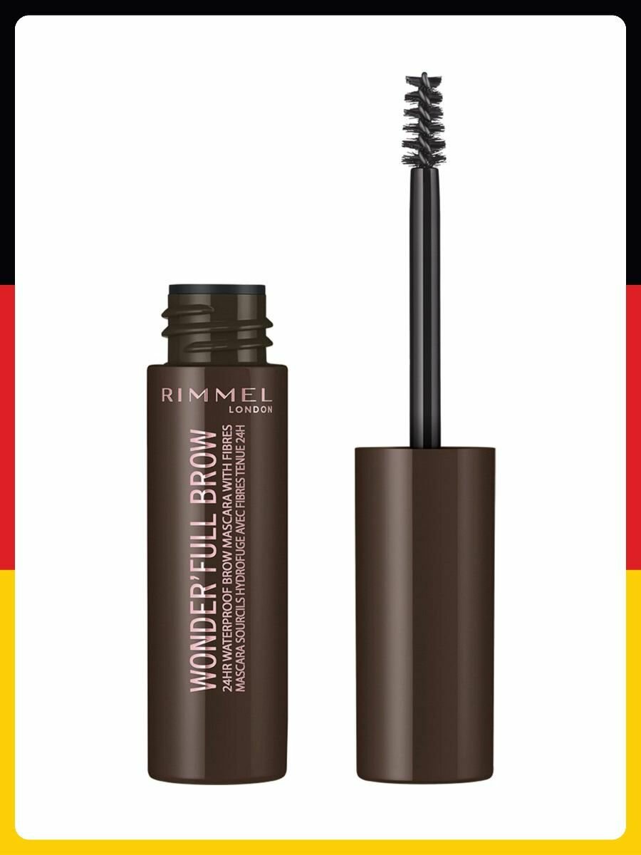Карандаш для бровей Rimmel Wonder'Full Brow Mascara 003 Dark