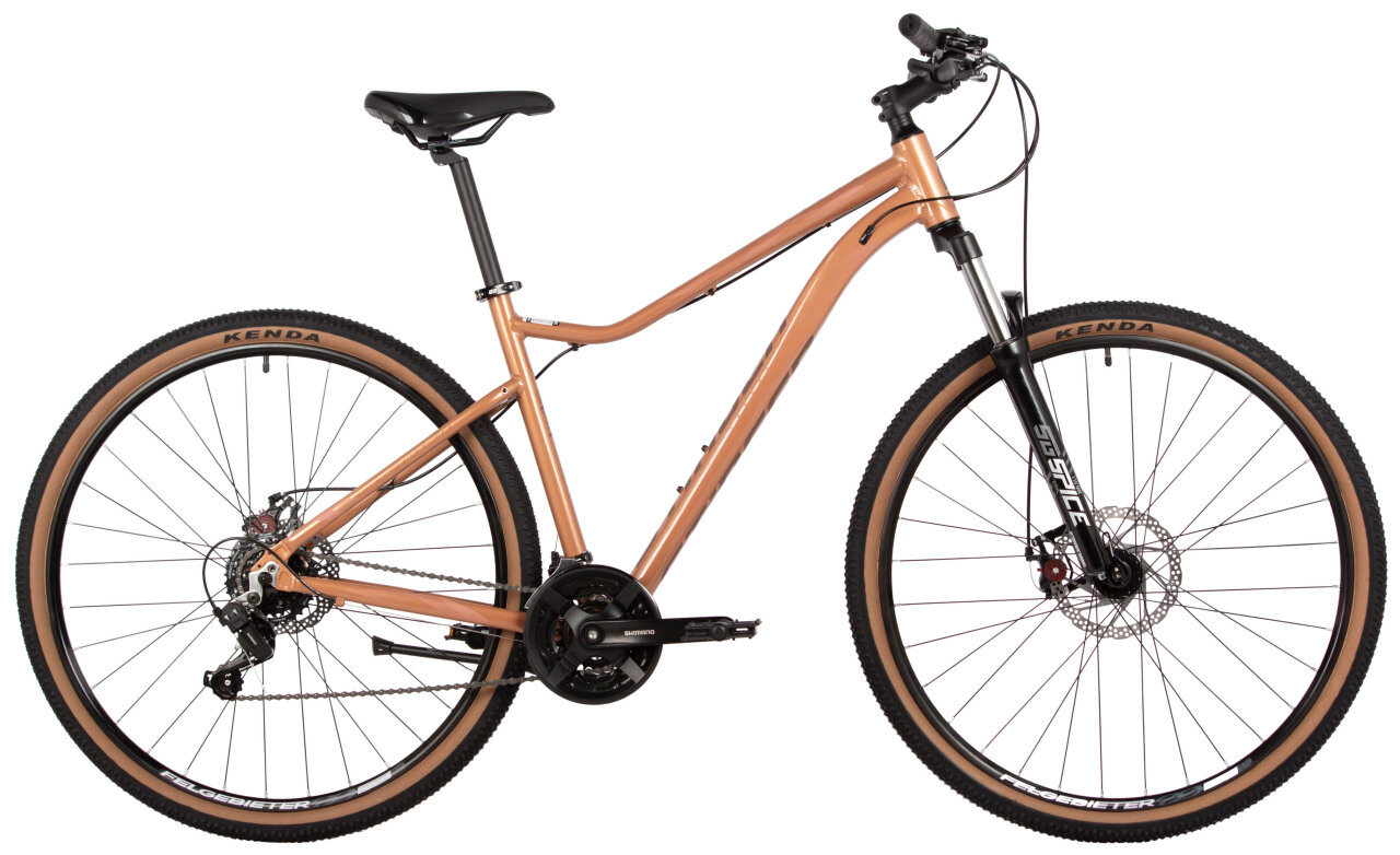 Женский велосипед Stinger Laguna 29" (2025) L" Бежевый (173-183 см)