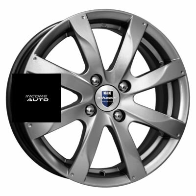Диск K&K Джемини-оригинал (КС617) 6x15 4x100.0 ET48 D54.1 серебристый