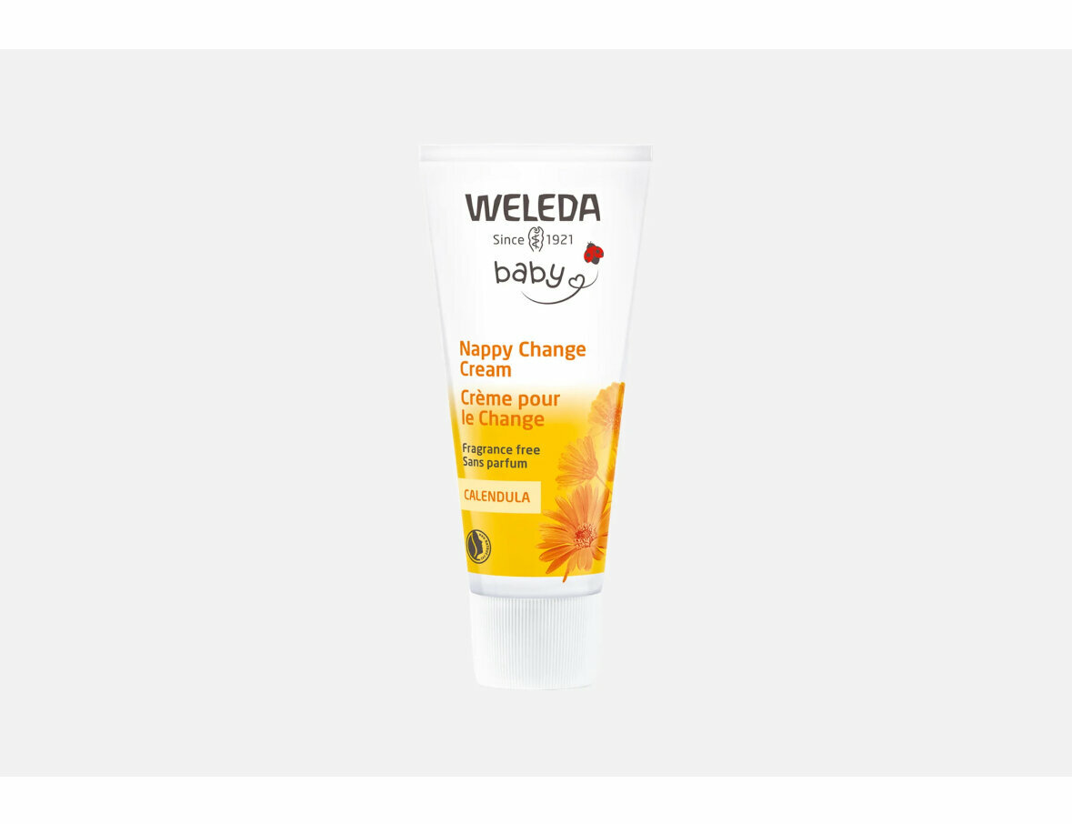 Крем для защиты кожи в области пеленания, WELEDA calendula nappy change, 75 ml