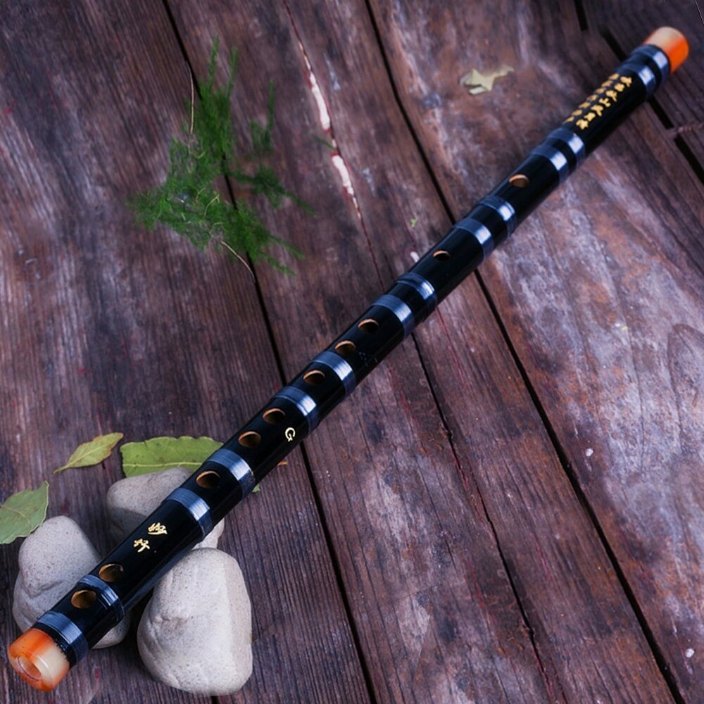 Флейта бамбуковая флейта для начинающих, поперечная флейта начального уровня в односекционная для детей, студентов,