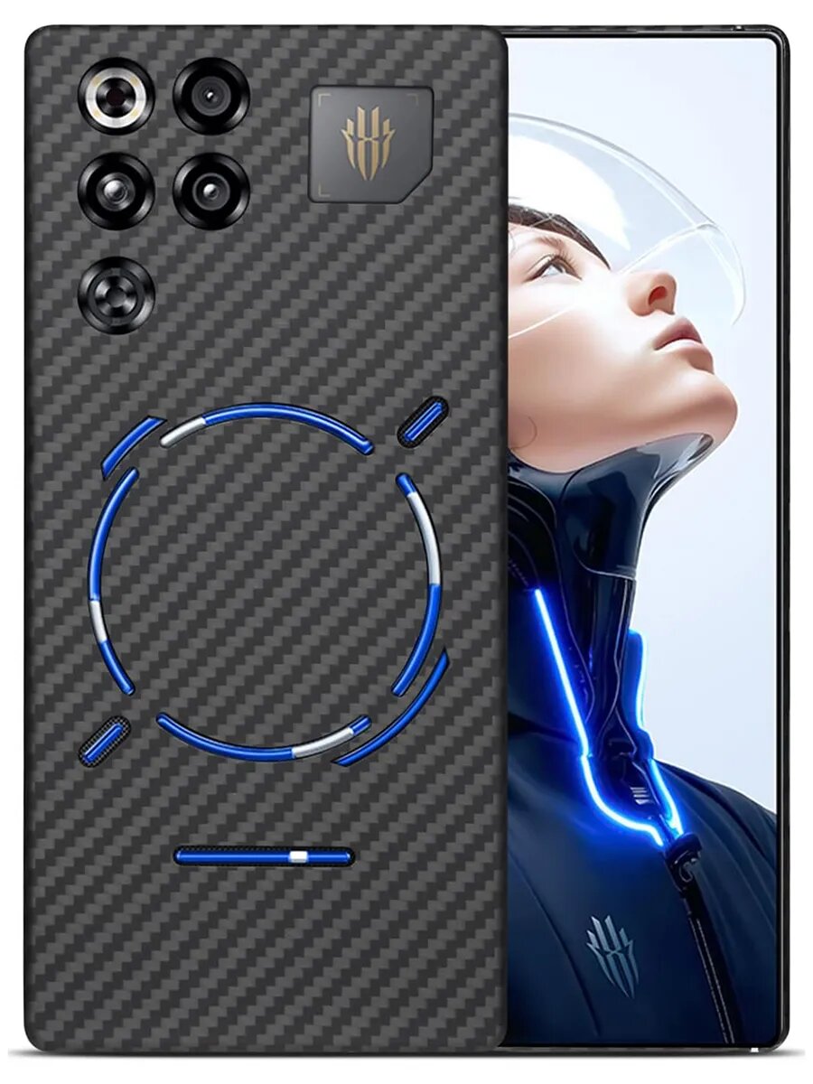 Чехол из углеродного волокна для Redmagic 11 Pro и 11 Pro+