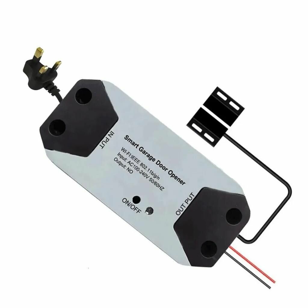 Умный WiFi-выключатель для ворот гаража с голосовым управлением, UK