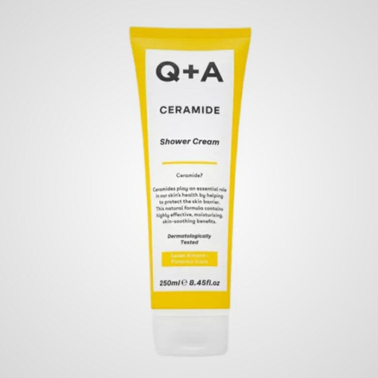 Очищающий крем для душа Ceramide 250 мл Q+A Ceramide Shower Cream Крем 125 мл