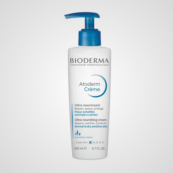 Атодерм Крем Ультра с помпой 200 мл BIODERMA Atoderme Ultra-nourishing cream Крем 200 мл