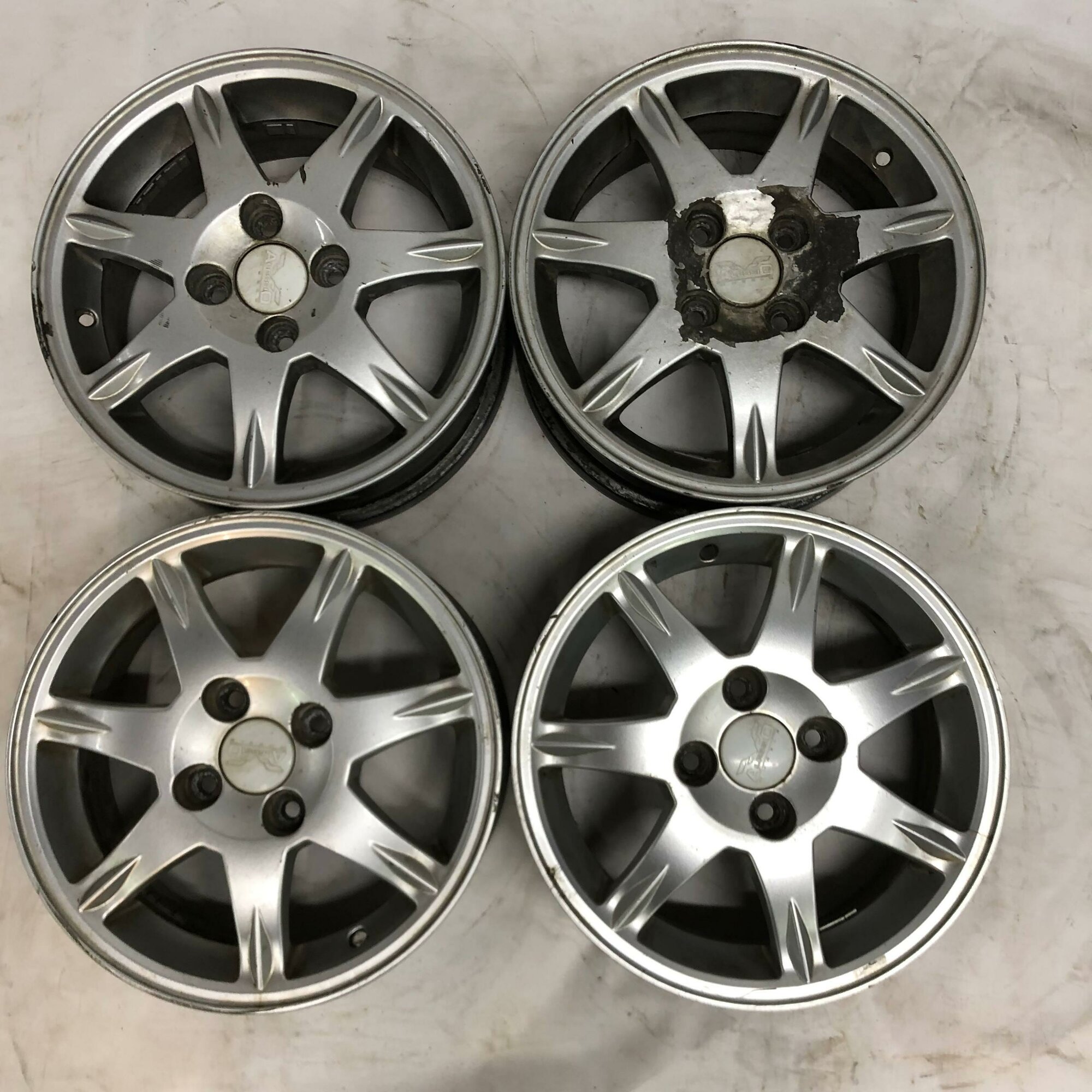 Колесные диски Alessio 14x5.5 PCD 4x100 D56.1 ET45 (Реплика)