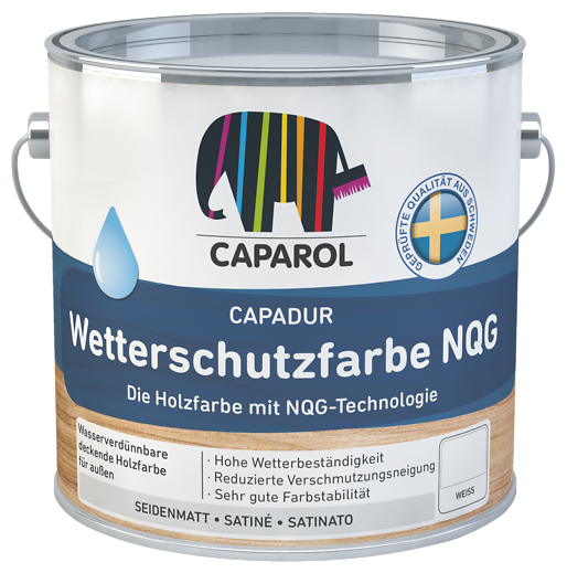 Краска водно-дисперсионная Caparol Capadur Wetterschutzfarbe NQG ...