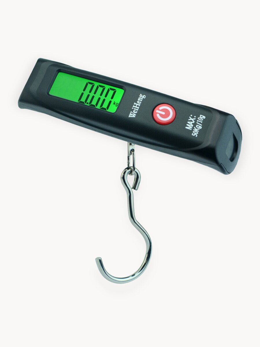 Электронные весы для багажа до 50кг/ 10г WH-A12