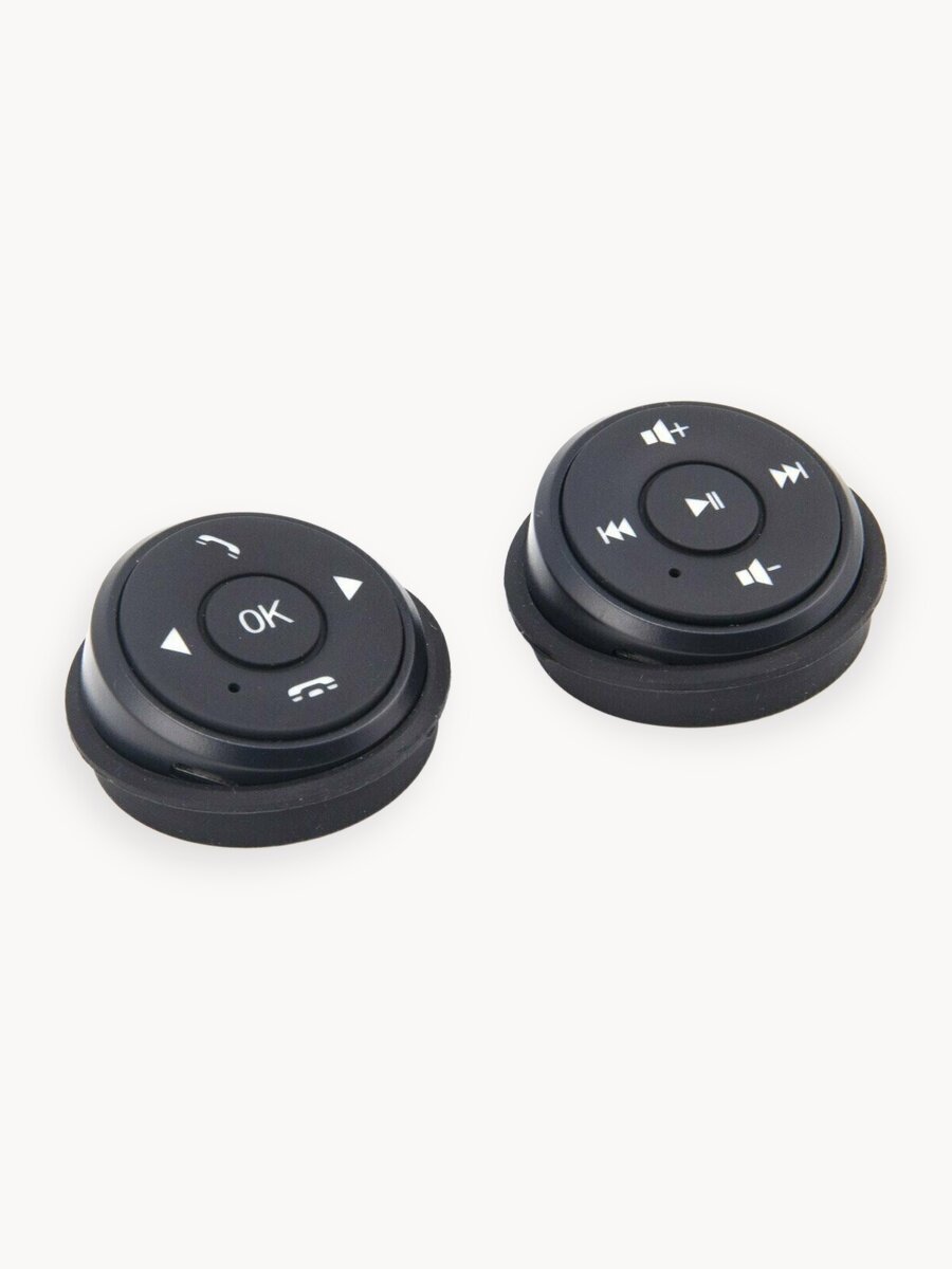 Беспроводной пульт на руль для магнитолы автомобиля, беспроводные кнопки в машины, управление с руля Bluetooth