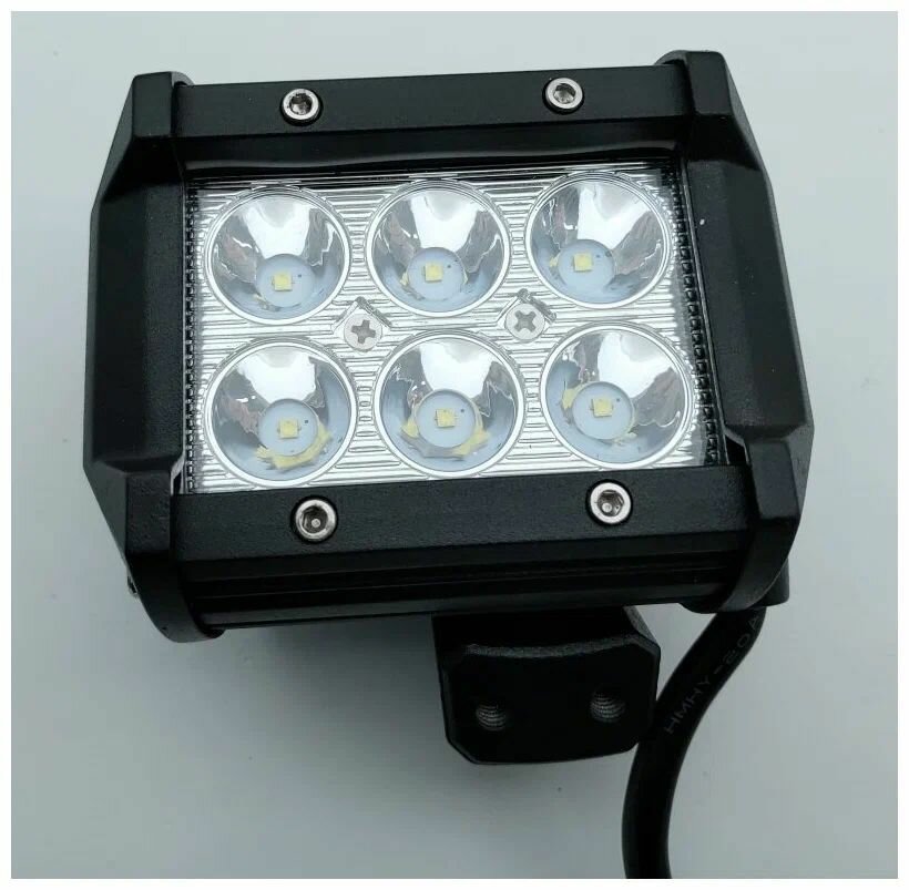Фара светодиодная дальнего света орион CL-18W-S 18W 6LED 1200 Лм (5186)