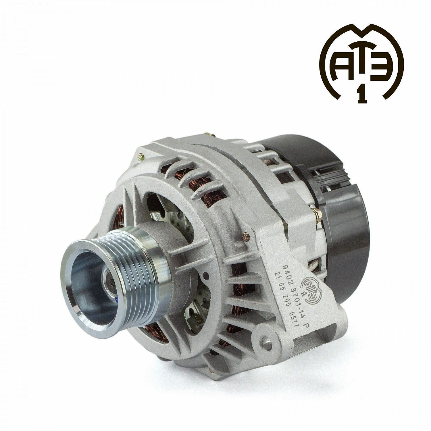 Генератор ВАЗ-2170 "Приора", ВАЗ-1118 "Калина" (Люкс) (14В/120А) "АТЭ-1"