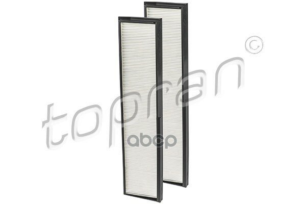 Фильтр салона комплект 2шт (замена для HP-400207755) topran арт. 400207001