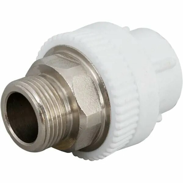 Муфта комбинированная 3/4"x25 мм НР полипропилен
