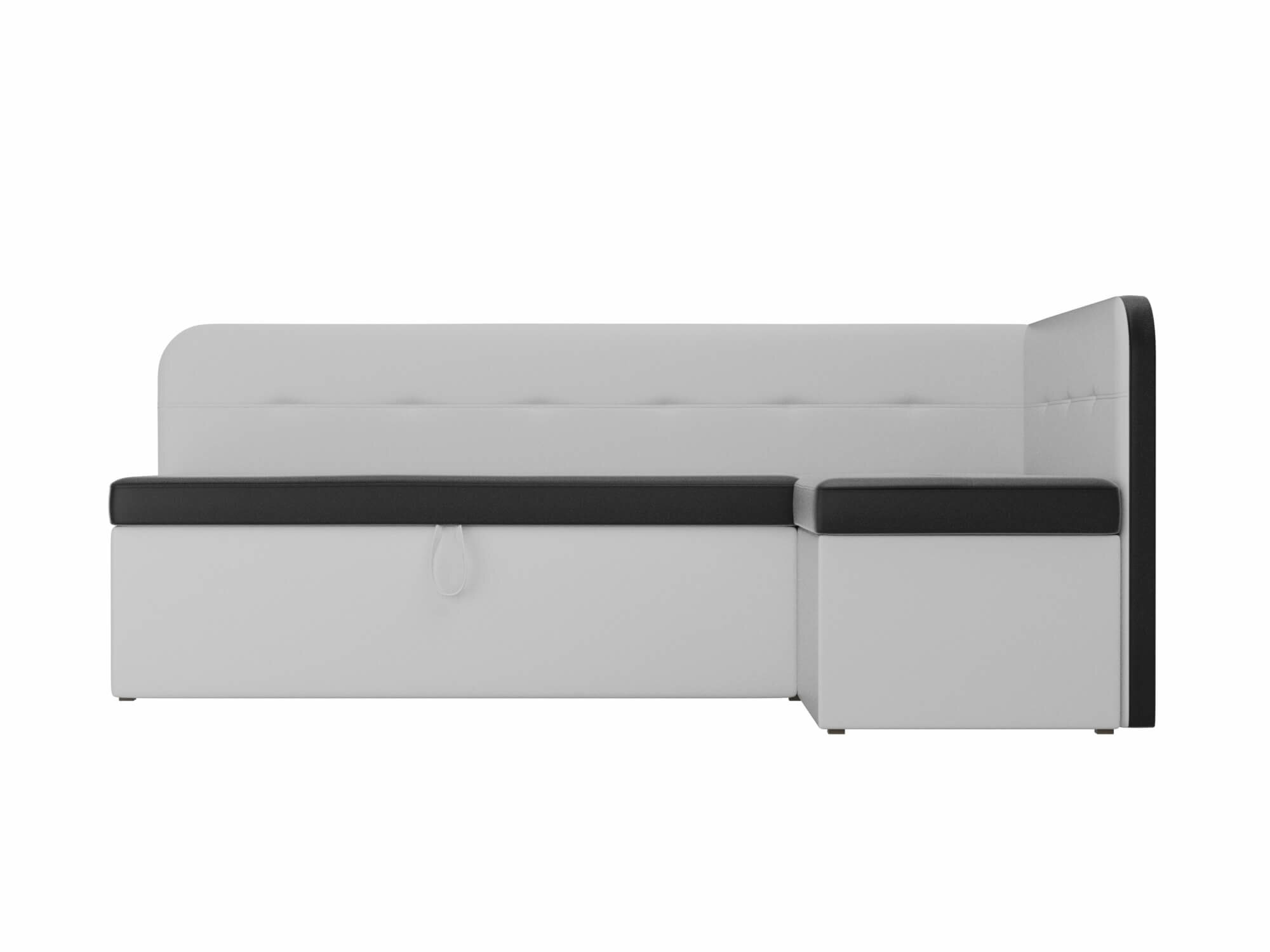 Artum Кухонный угловой диван Форест кожа диз. 4 правый