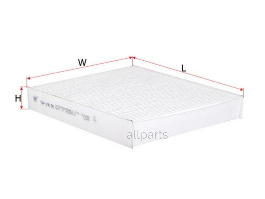 SAKURA CA19190 Sakura Фильтр салонный CA19190