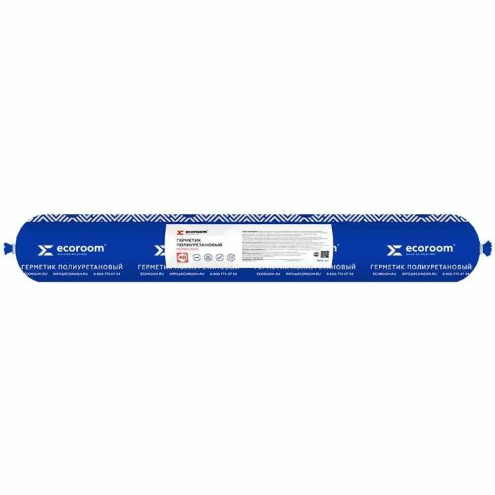 Полиуретановый герметик ECOROOM PU-40 белый, 600 мл Е-Герм-3697/бел, 600 мл