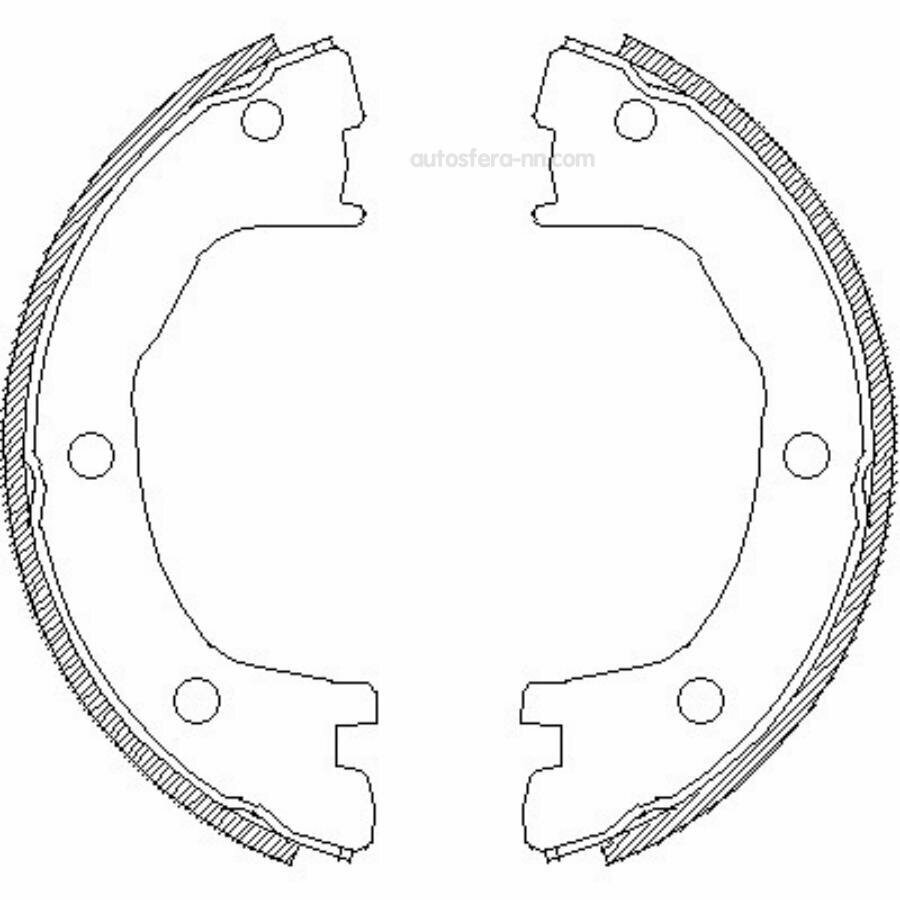 REMSA 471200 4712.00 колодки ручника ! \ Iveco Daily II 29 L9/11/35 S/C11 99>