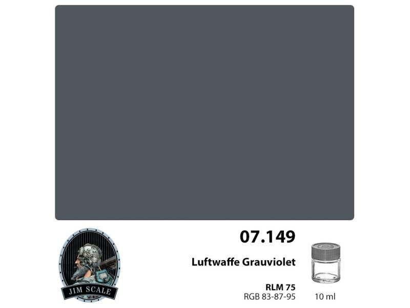 Спиртовая краска Jim Scale RLM 75 Grauviolet, 10 мл