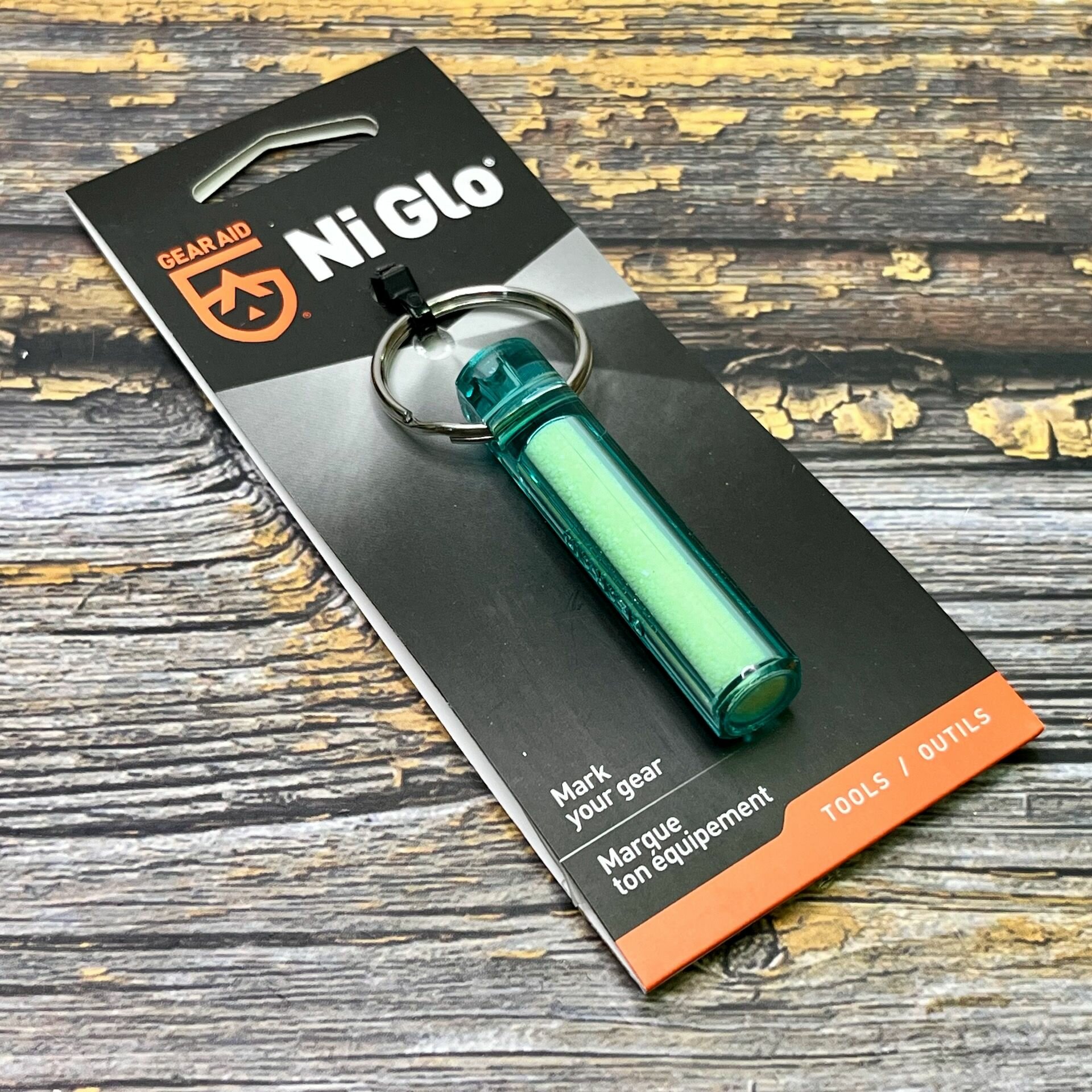 Брелок светонакопительный Ni-Glo NG91501 Solar Gear Marker Dragon Green